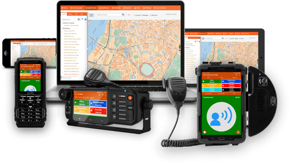 Push-to-Talk Communications for School Bus | TeamConnect